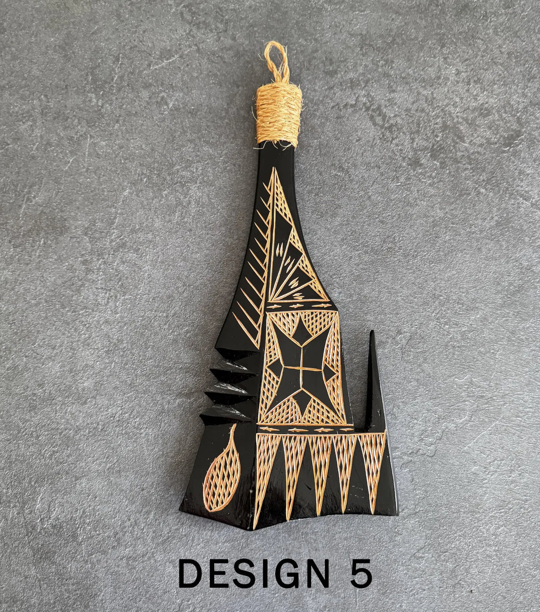 Pasefika Carved Hanging Weapons/ Samoan Meatau - Loriana's | Pasifika ...